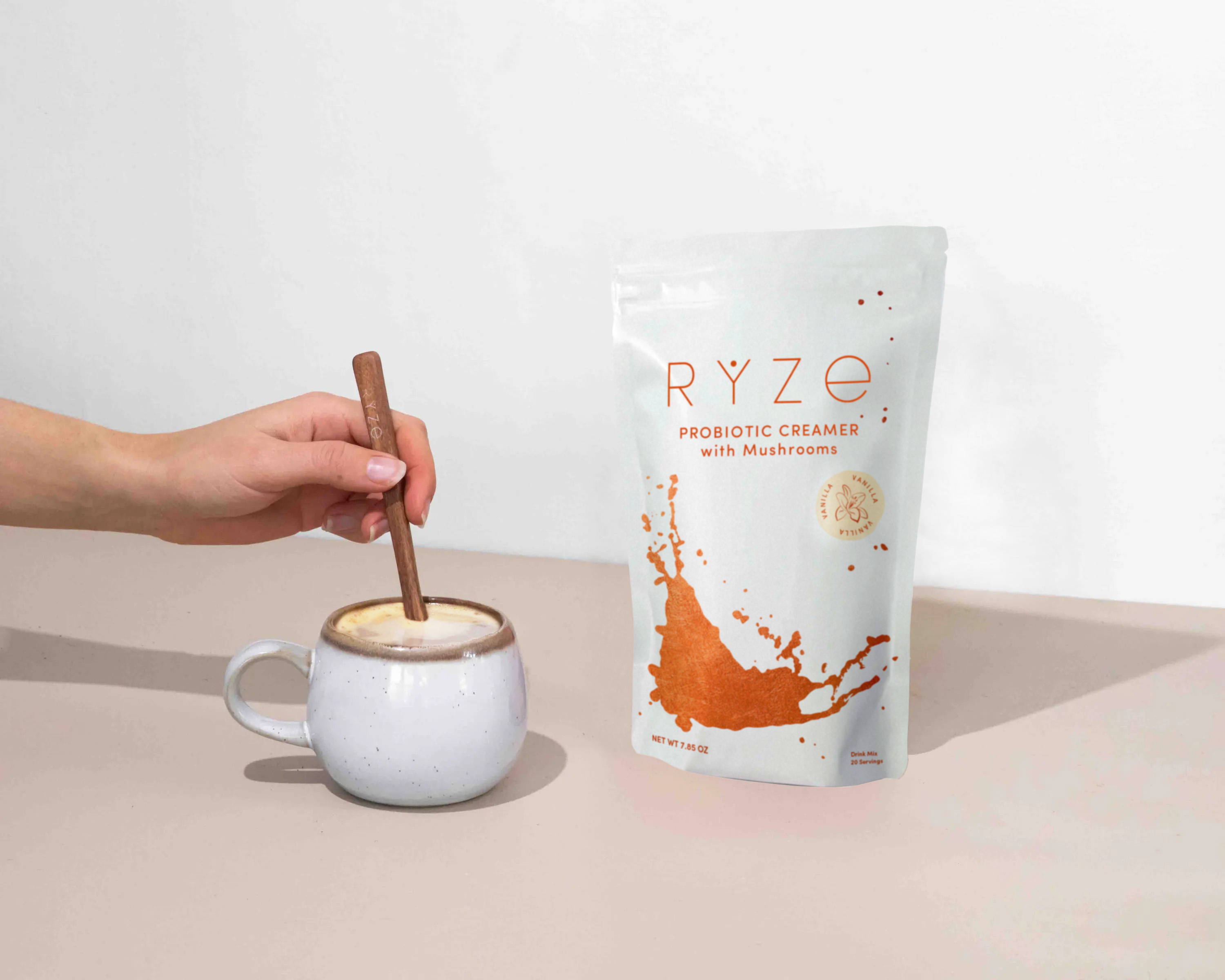 Stir well with your beautiful wooden spoon.