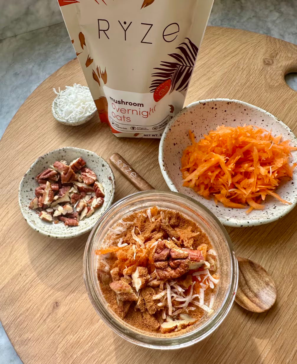 Carrot Cake Oats – RYZE
