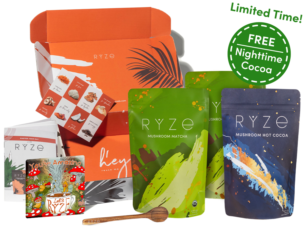 RYZE Mushroom Matcha (30 Servings)